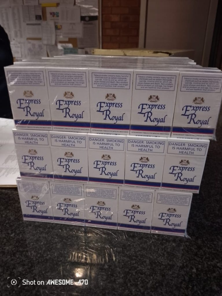 SIX ILLEGAL IMMIGRANTS APPREHENDED AND ILLICIT CIGARETTES VALUED AT ...